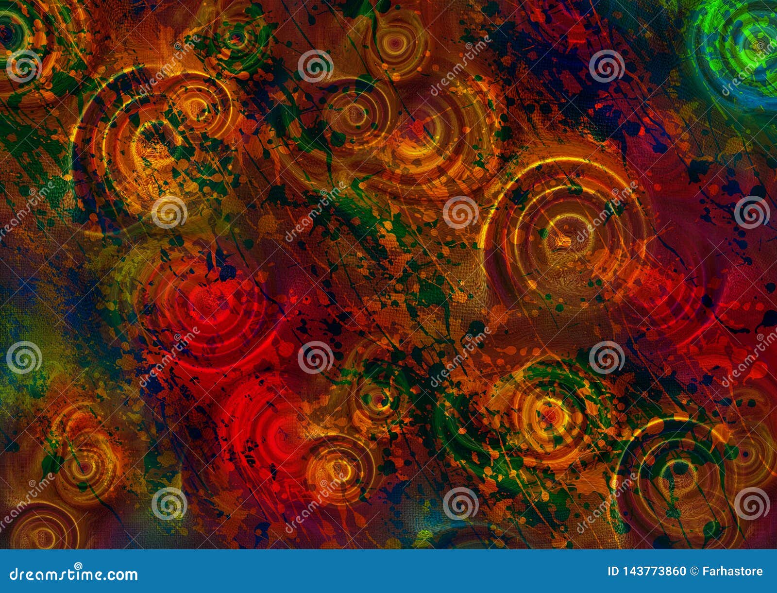 Abstract Red Twirl Colorful Background Stock Illustration ...
