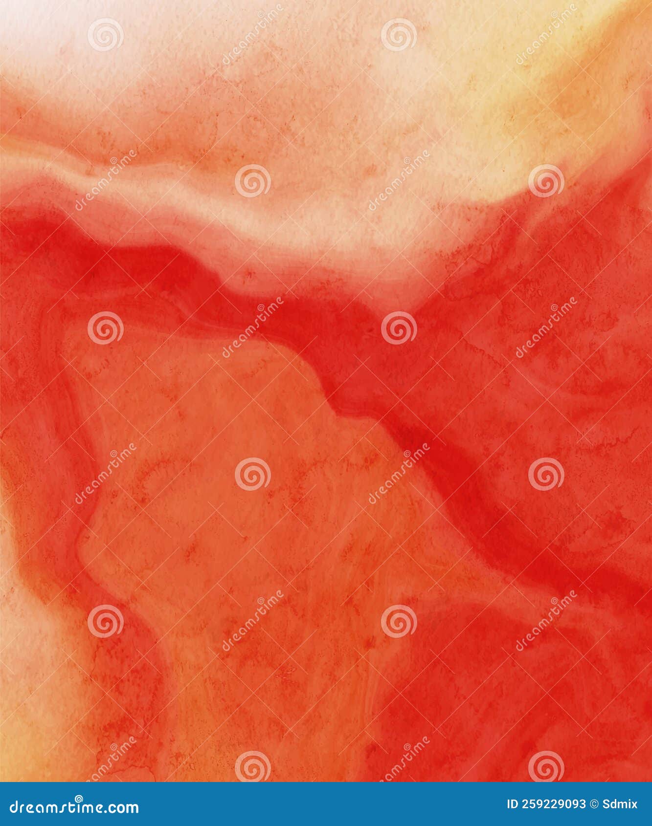 Abstract Red Watercolor Paint Background. Vector Illustration Stock ...