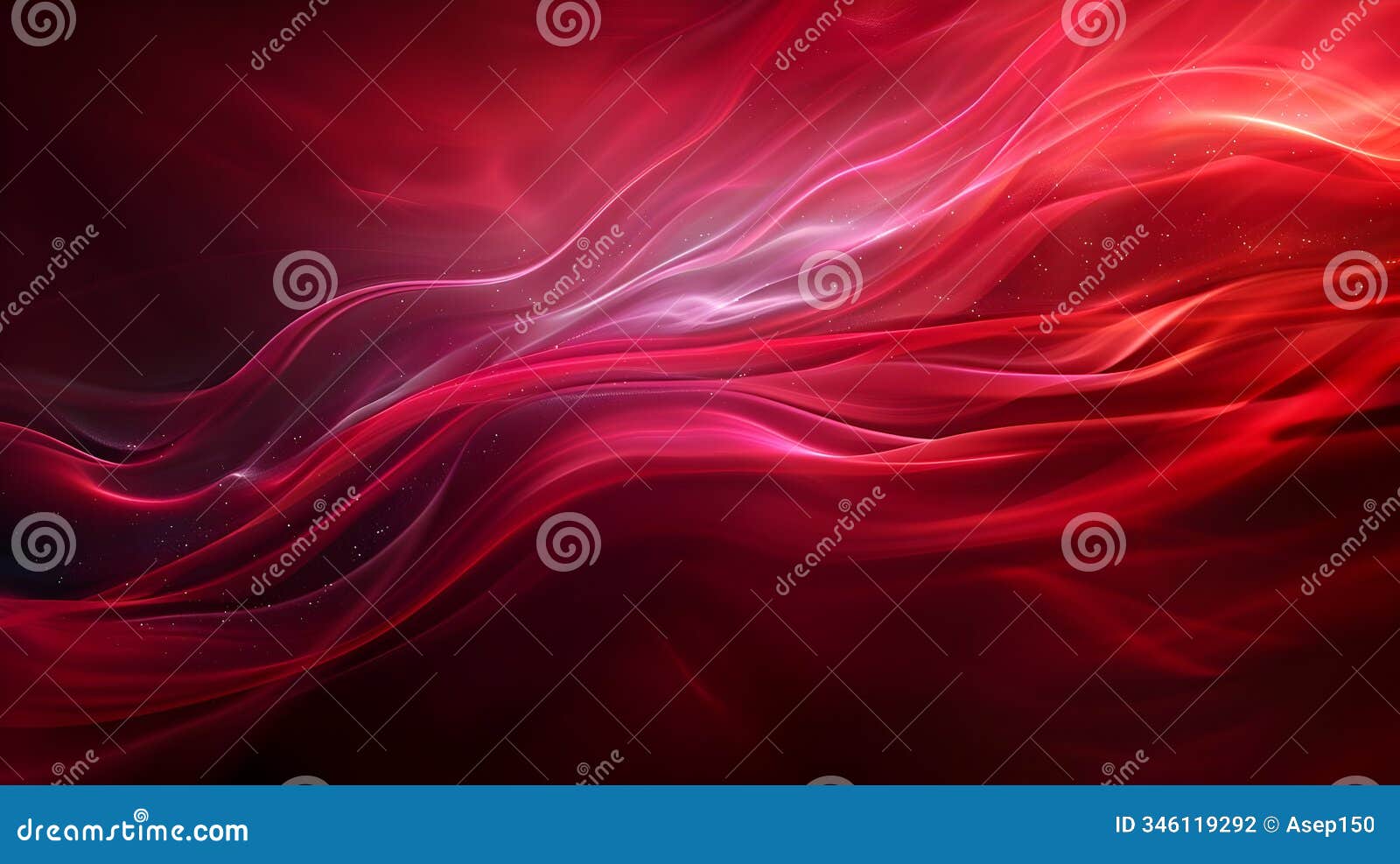 Abstract Red Wave Background Illustration Stock Illustration ...