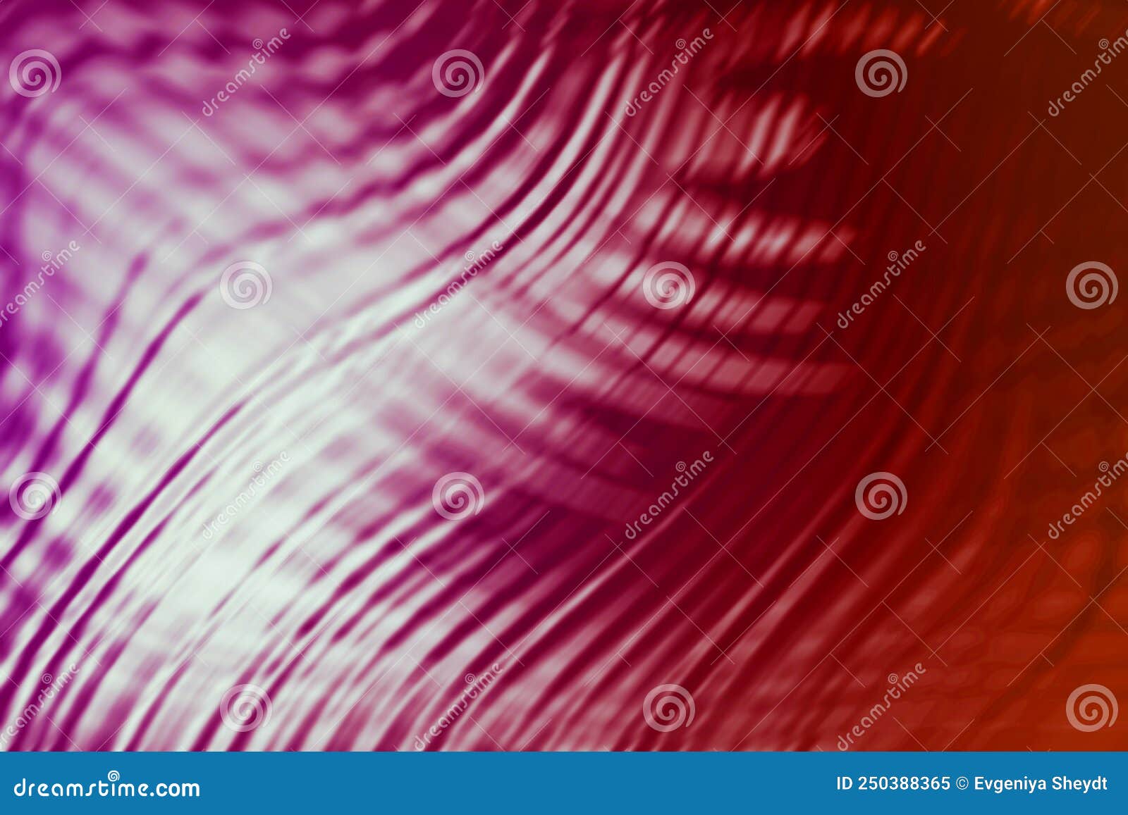 Abstract Red Wave Background. Wavy Water Motion Pattern Stock Image ...
