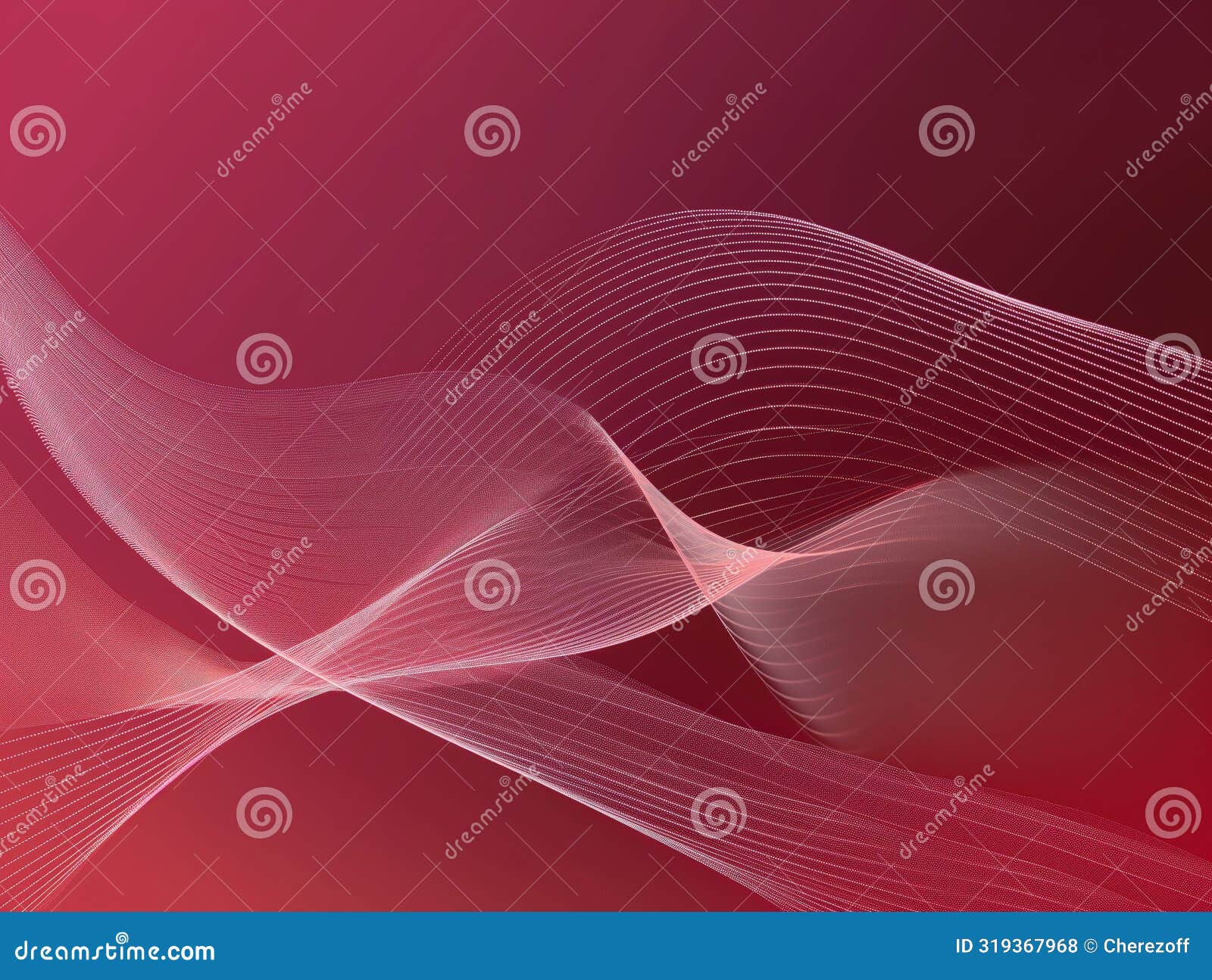 Abstract Red Wave Lines Background Stock Photo - Image of lines ...