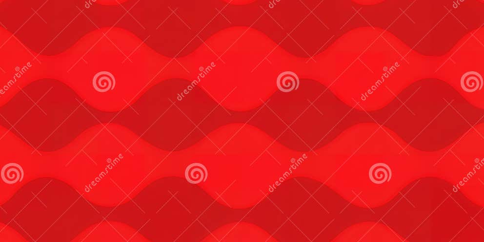Abstract Red Wave Pattern Background Seamless Texture Modern Design ...