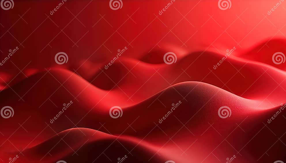 Abstract Red Wave Pattern Creates Dynamic Visual Effect. Red Gradient ...