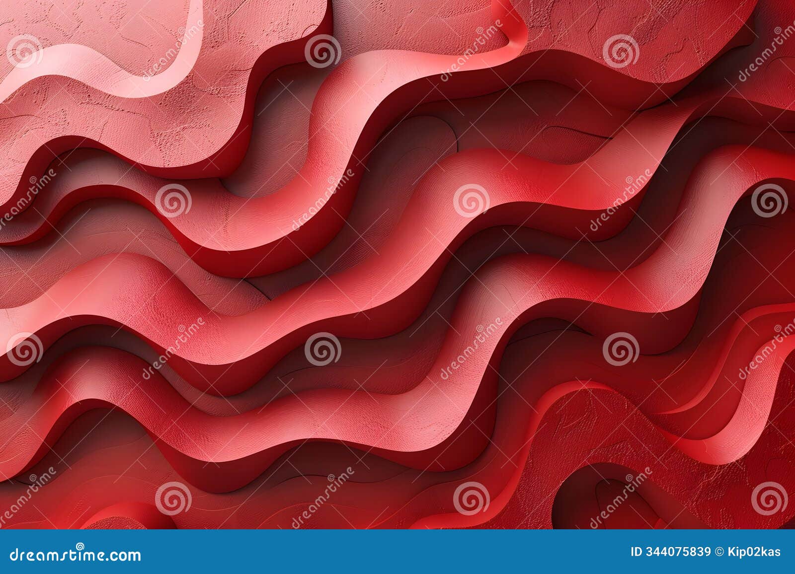 Abstract Red Wave Pattern for Modern Interior Design and Backgrounds ...