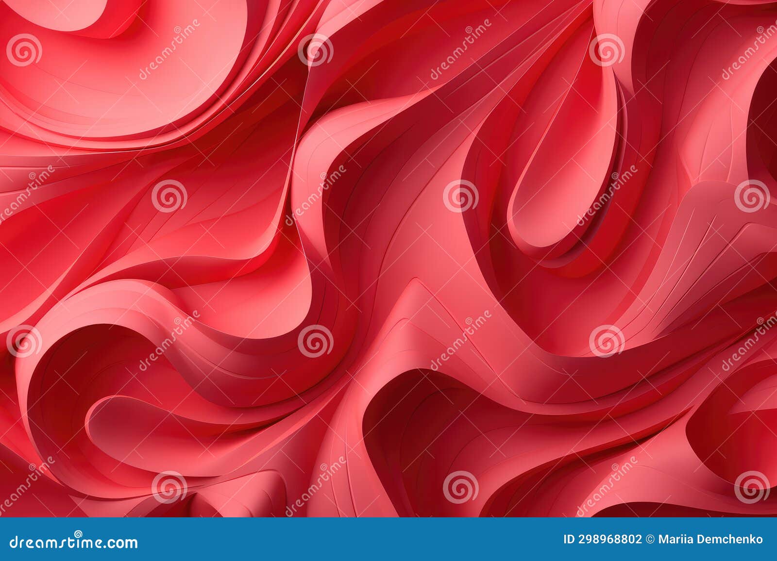 Abstract Red Waves Background Texture Stock Photo - Image of flow ...