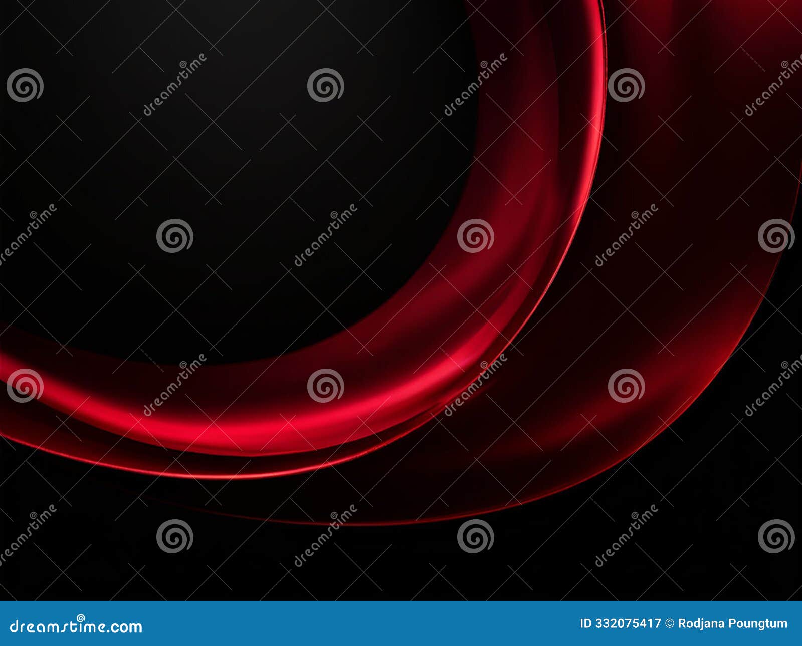 Abstract Red Waves on Black Background Wallpaper Stock Illustration ...