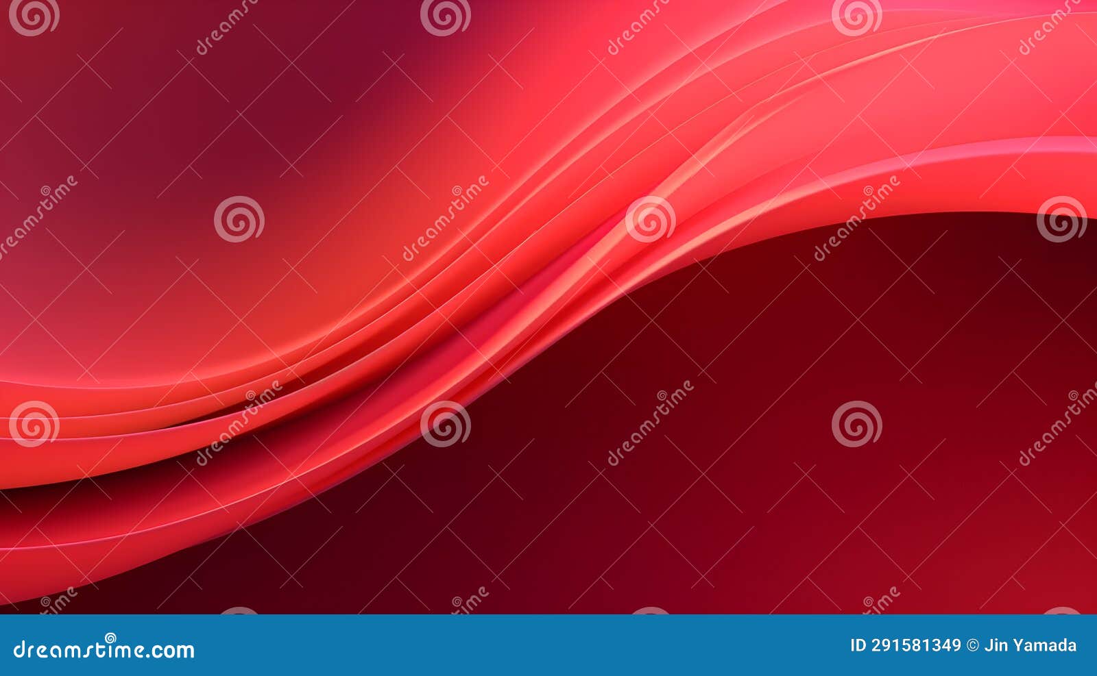 Abstract Red Wavy Background. Vector Illustration for Your Graphic ...