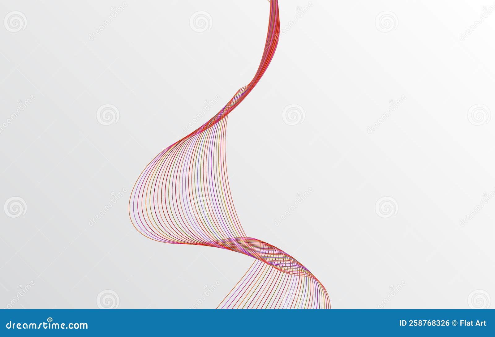 Abstract Red Wavy Lines Background Stock Vector - Illustration of paper ...