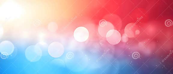 Abstract Red, White & Blue Gradient Background Stock Illustration ...