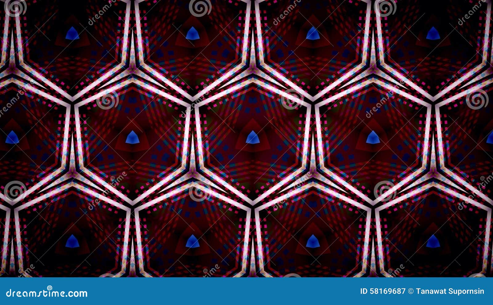 Abstract Red and White Color Pattern Wallpaper Stock Illustration ...