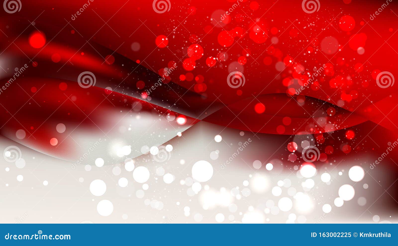 Abstract Red and White Lights Background Design Stock Vector ...