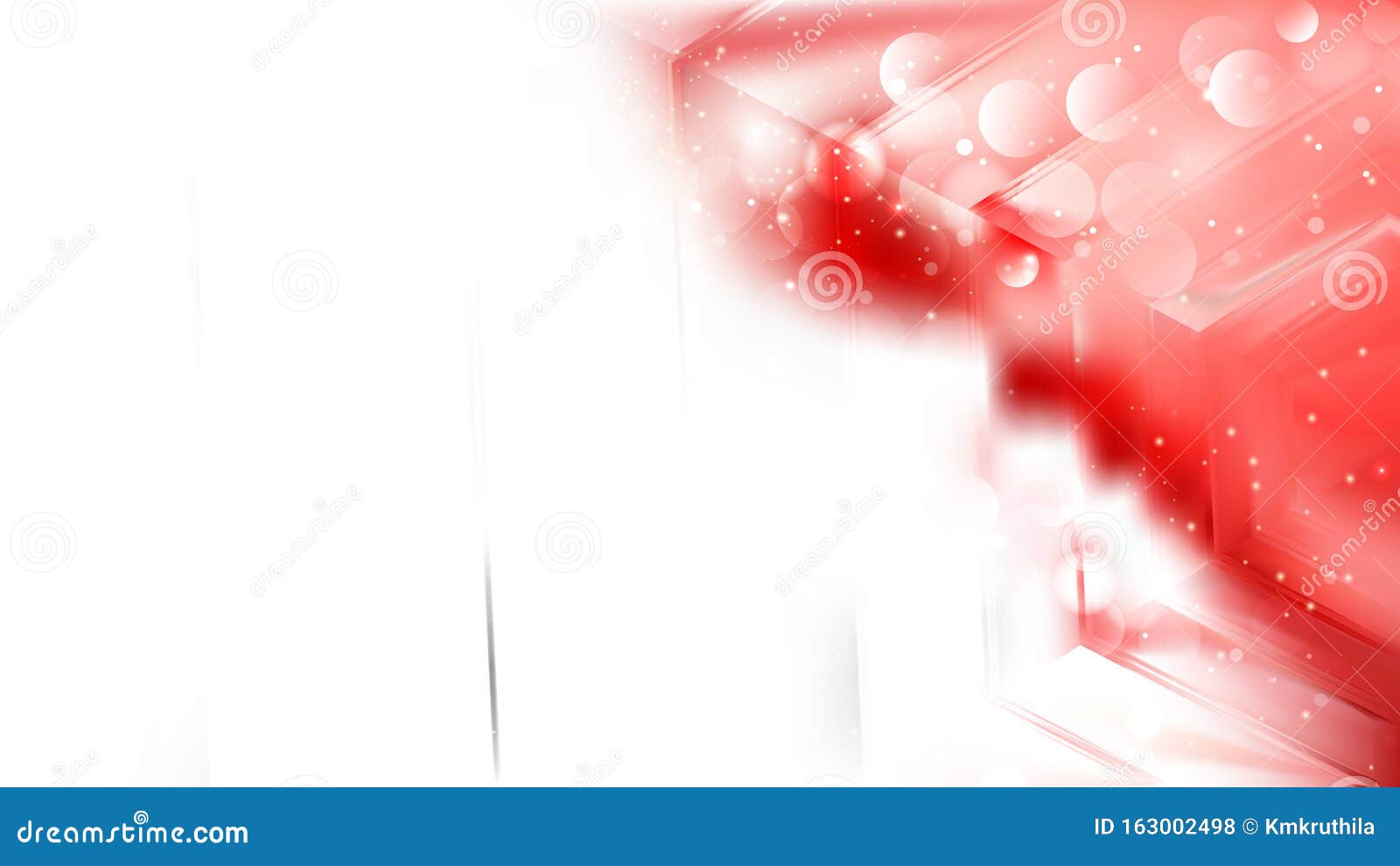Abstract Red and White Lights Background Image Stock Vector ...