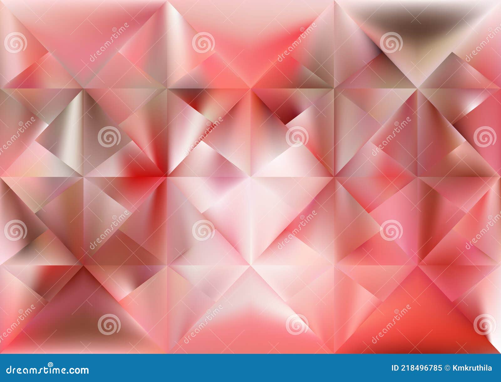 Abstract Red and White Polygon Background Template Vector Illustration ...