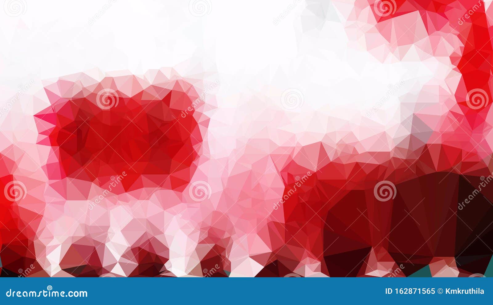 Abstract Red and White Polygon Background Vector Stock Vector ...