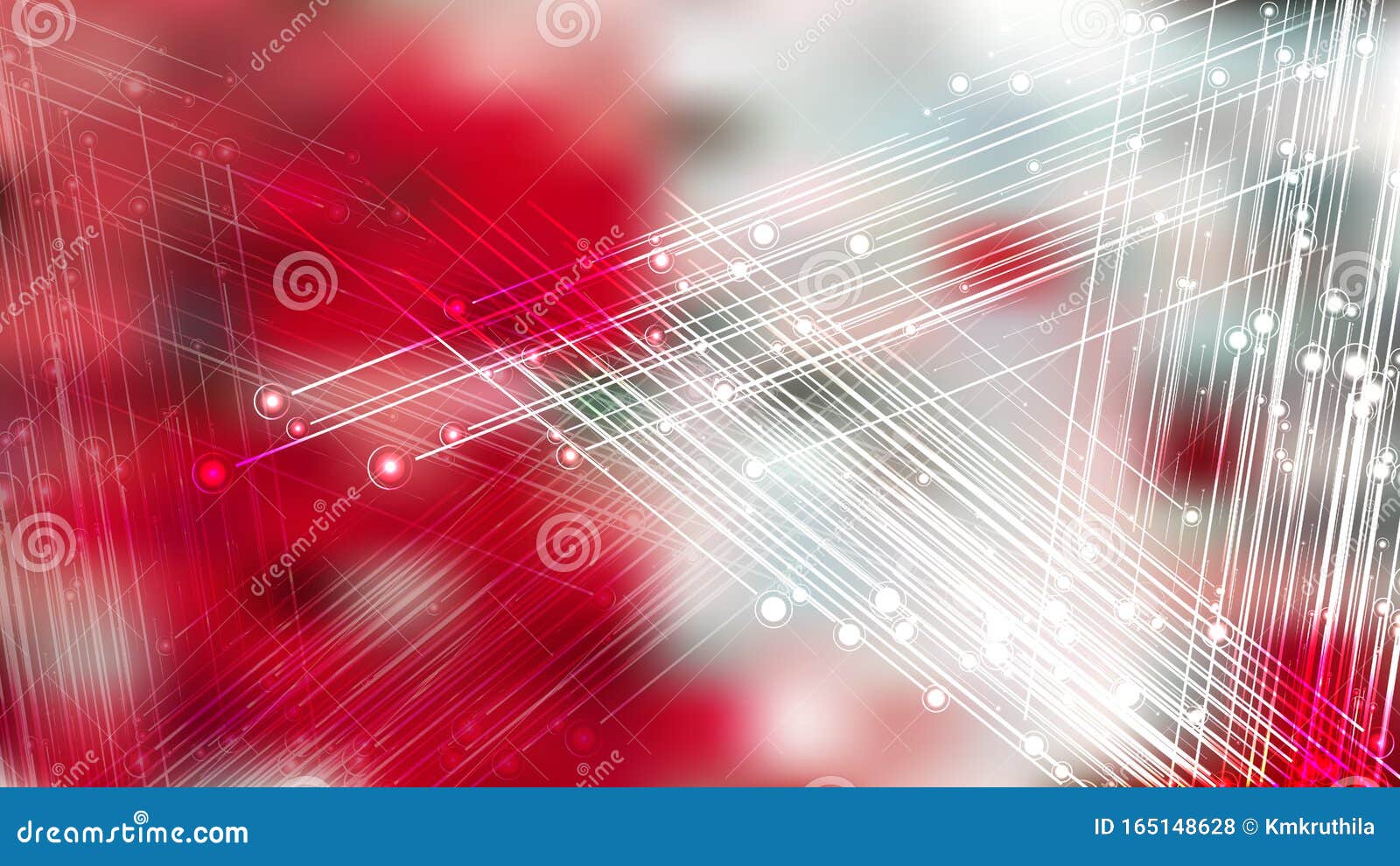 Abstract Red and White Shiny Crossing Lines Background Vector Art Stock ...