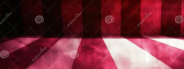 Abstract Red and White Striped Spotlight Texture Stock Illustration ...