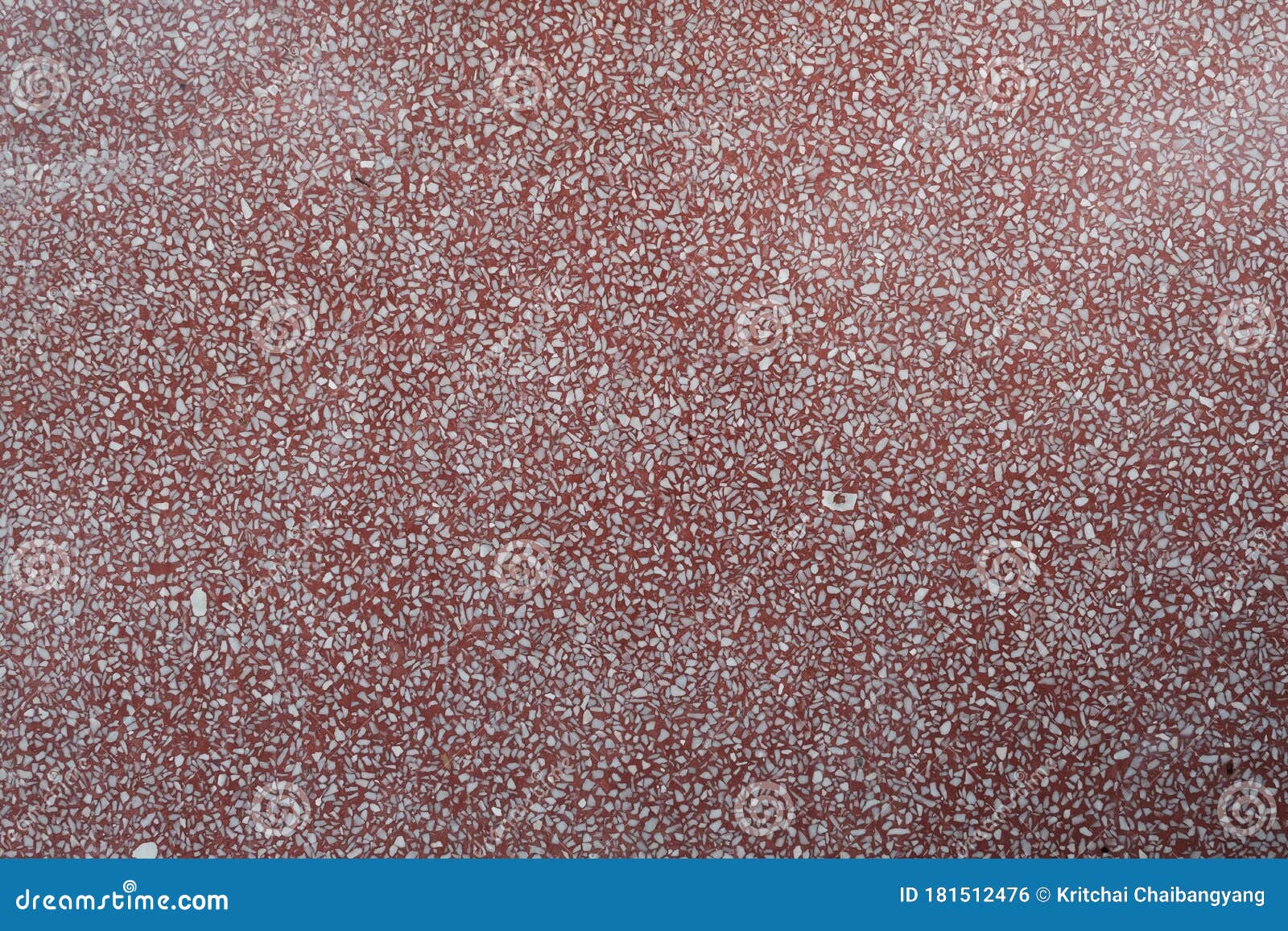 Abstract Red and White Terrazzo Polished Floor Texture Background Stock ...