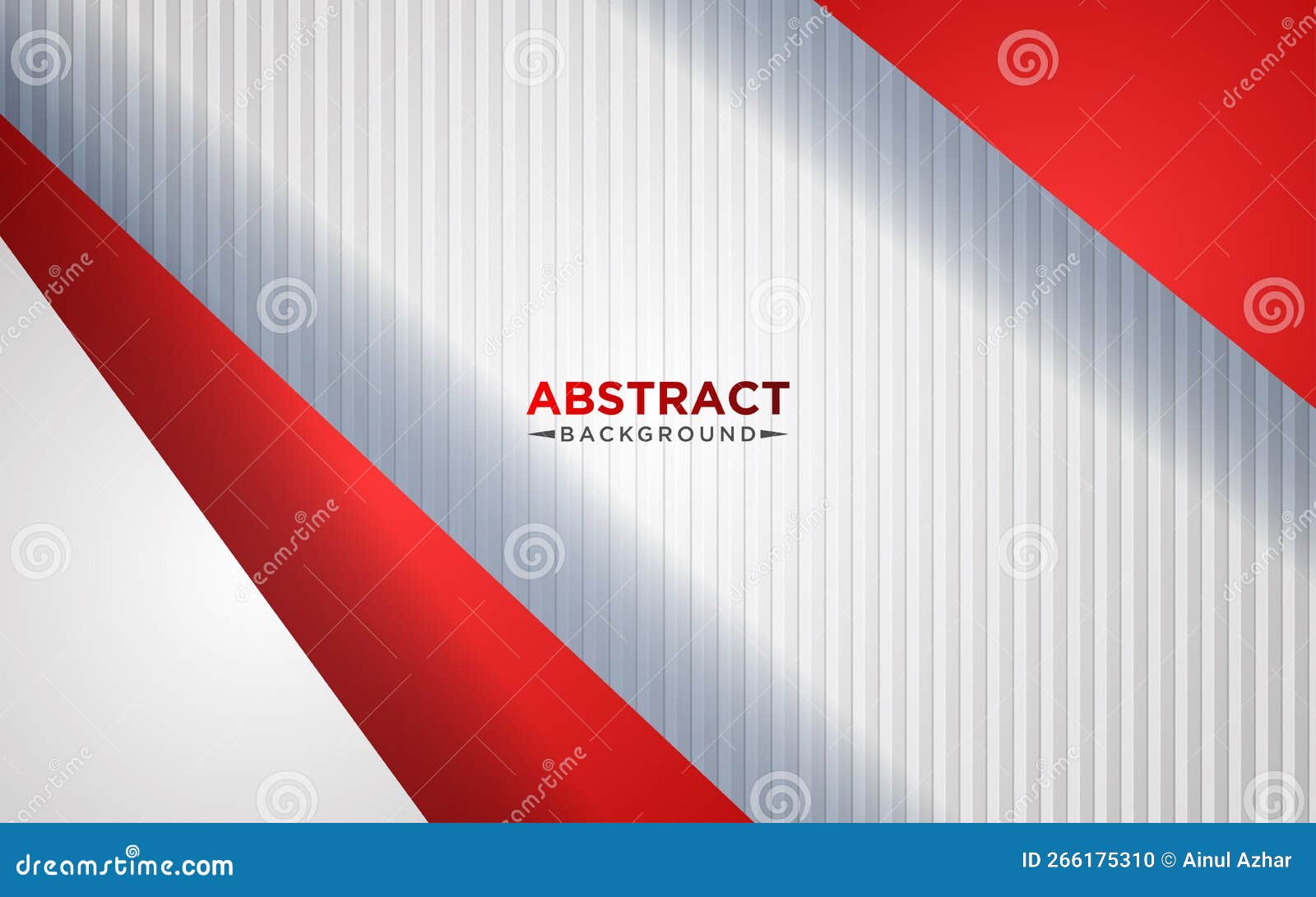 Abstract Red and White Triangle Overlapping Layers Geometric Background ...