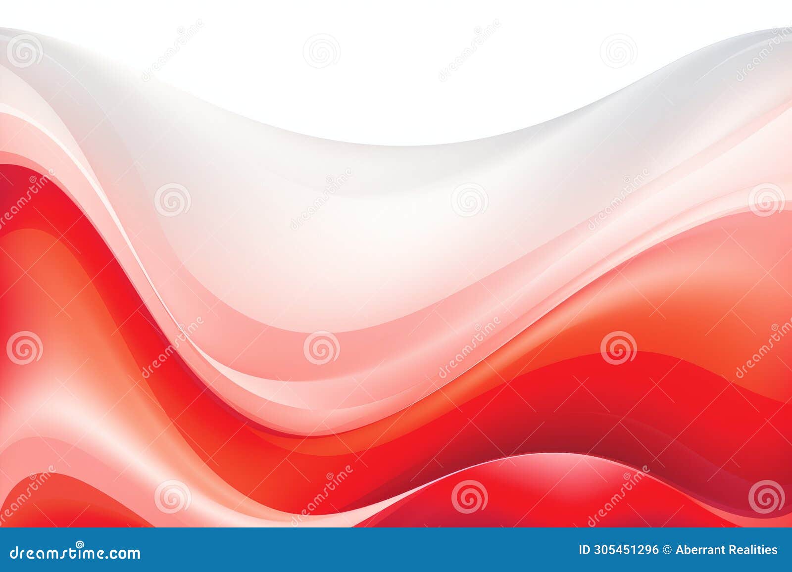 Abstract Red and White Wave Background Stock Photo - Image of ...