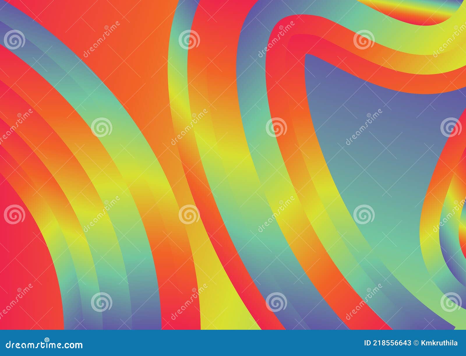 Abstract Red Yellow and Blue Gradient Background Vector Art Stock ...