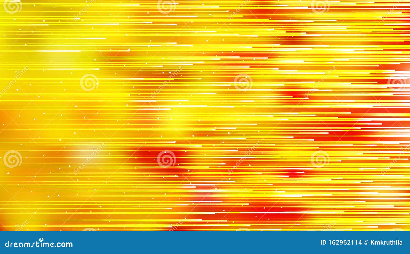 Abstract Red and Yellow Horizontal Lines Background Stock Vector ...