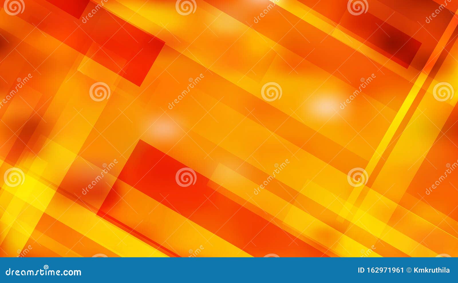 Abstract Red and Yellow Lines Stripes and Shapes Background Vector ...