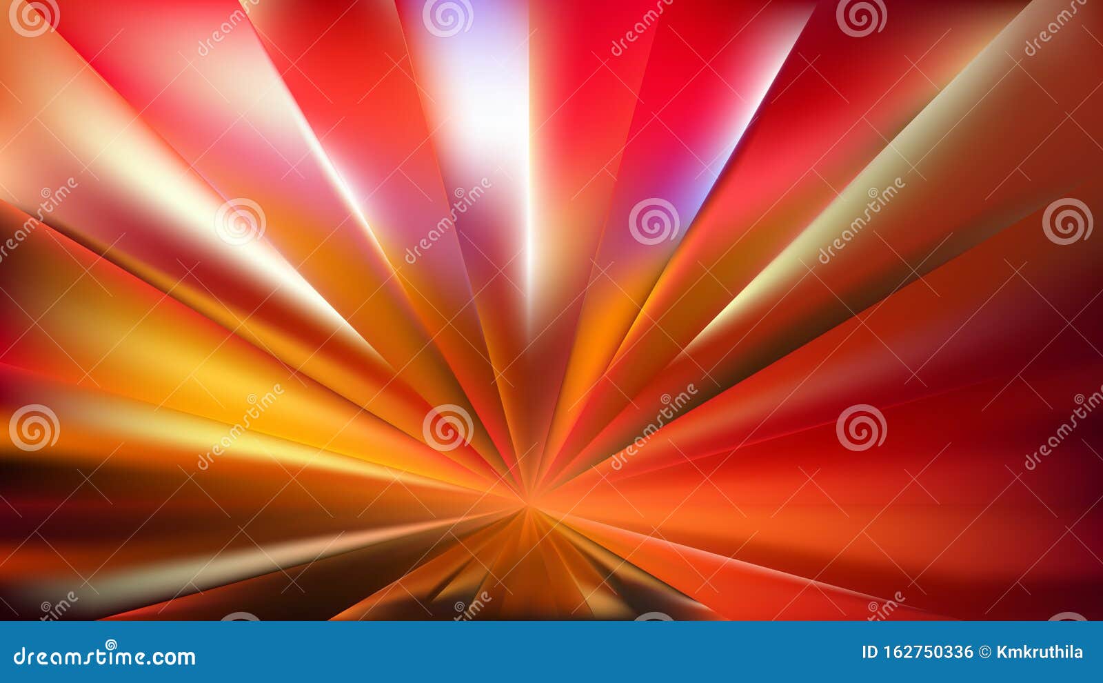 Abstract Red and Yellow Rays Background Stock Vector - Illustration of ...