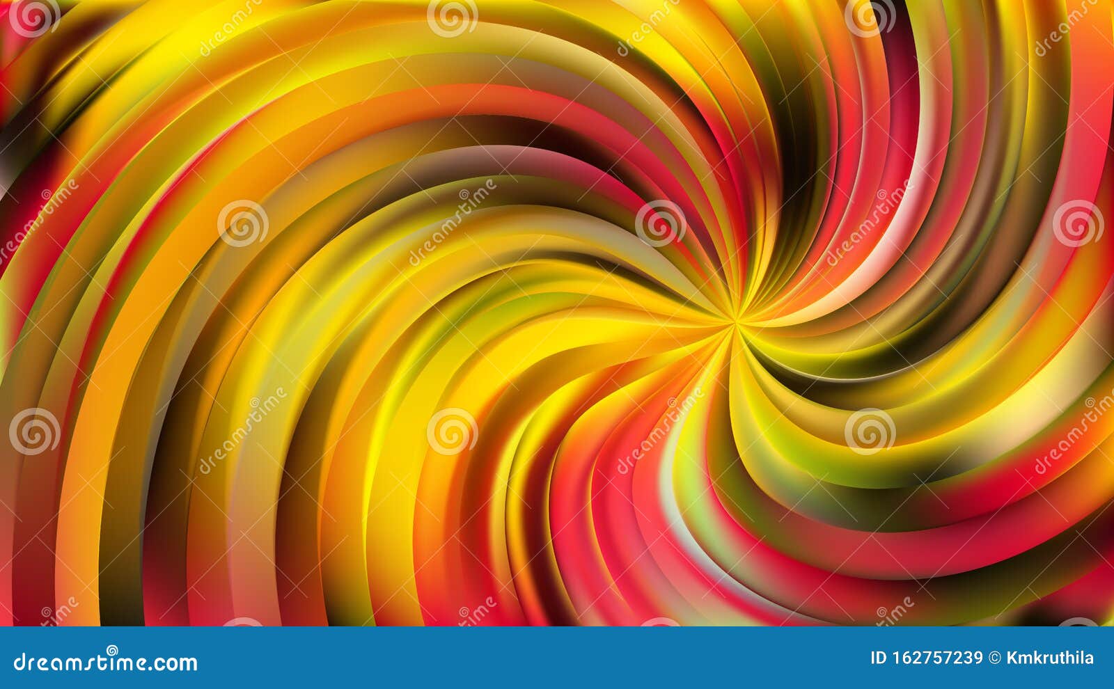 Abstract Red and Yellow Swirl Background Vector Illustration Stock ...
