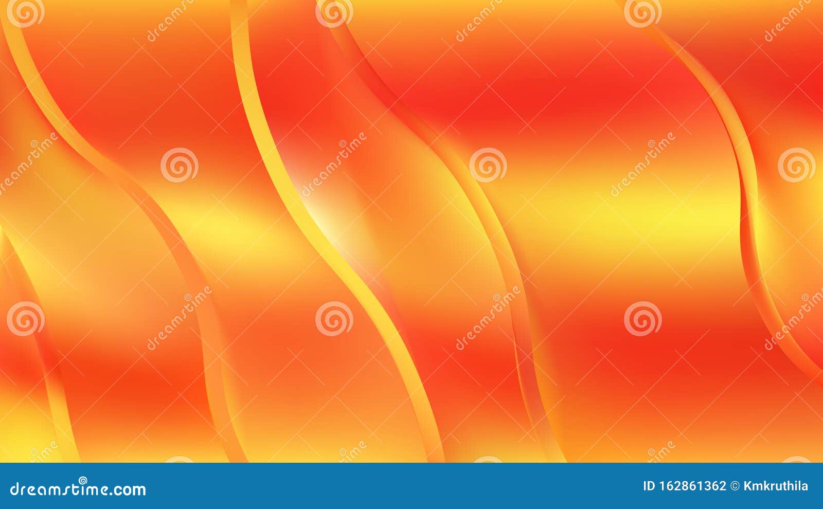 Abstract Red and Yellow Wavy Background Design Stock Vector ...