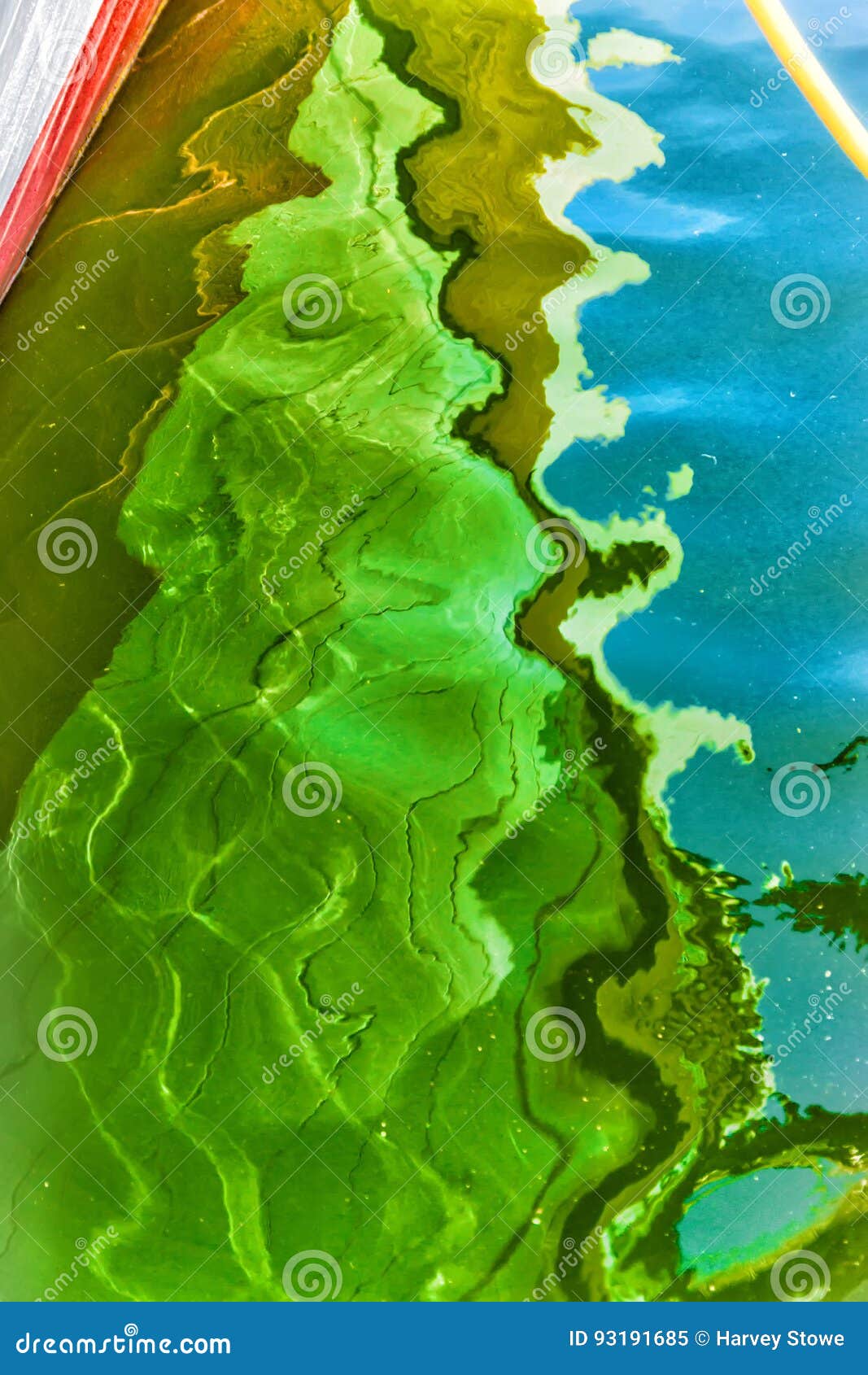 Abstract Reflection of a Boat Stock Image - Image of color, graphic ...