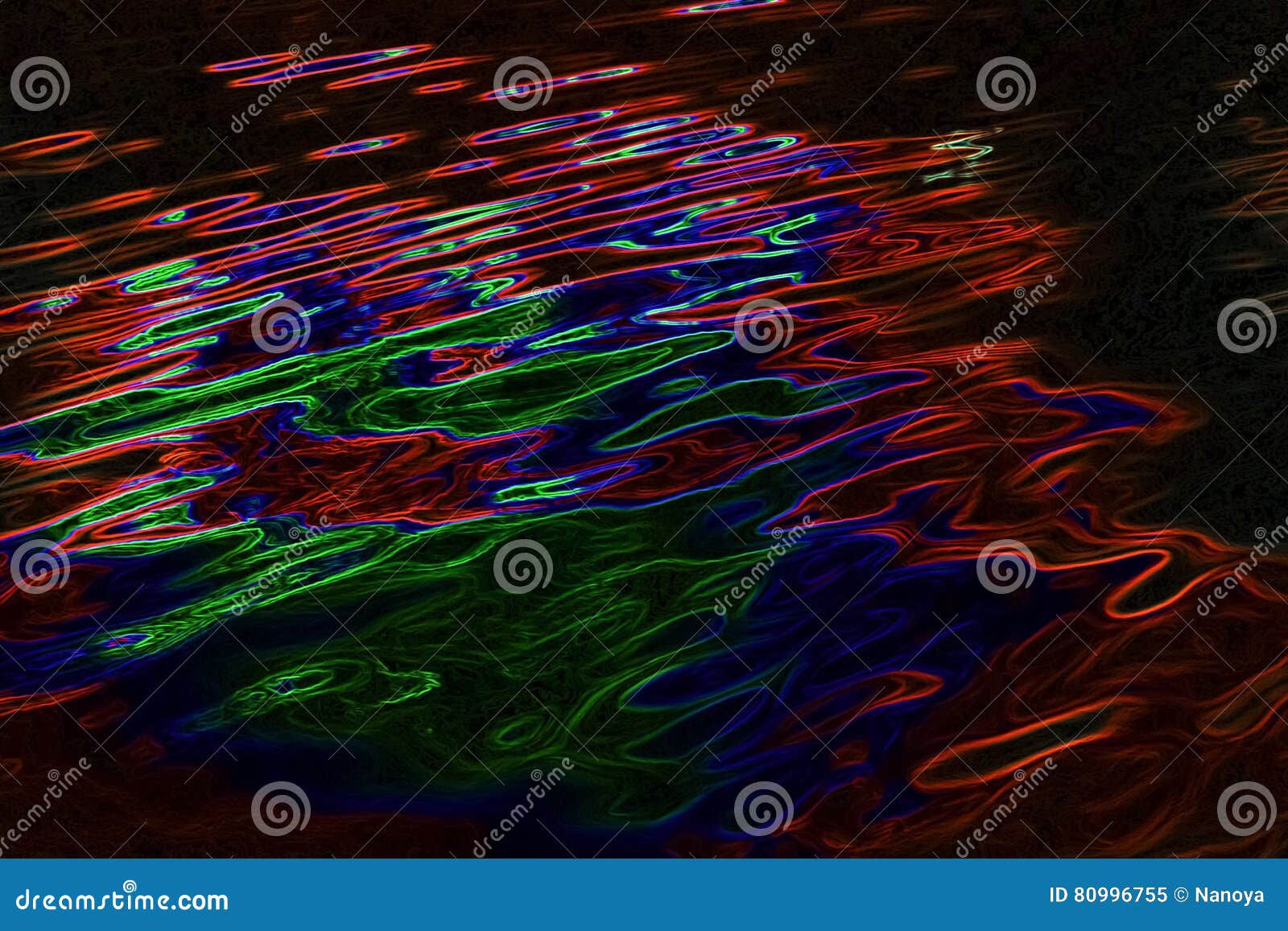 Abstract Reflection Background With Green Tringle Wireframe Design 3d ...