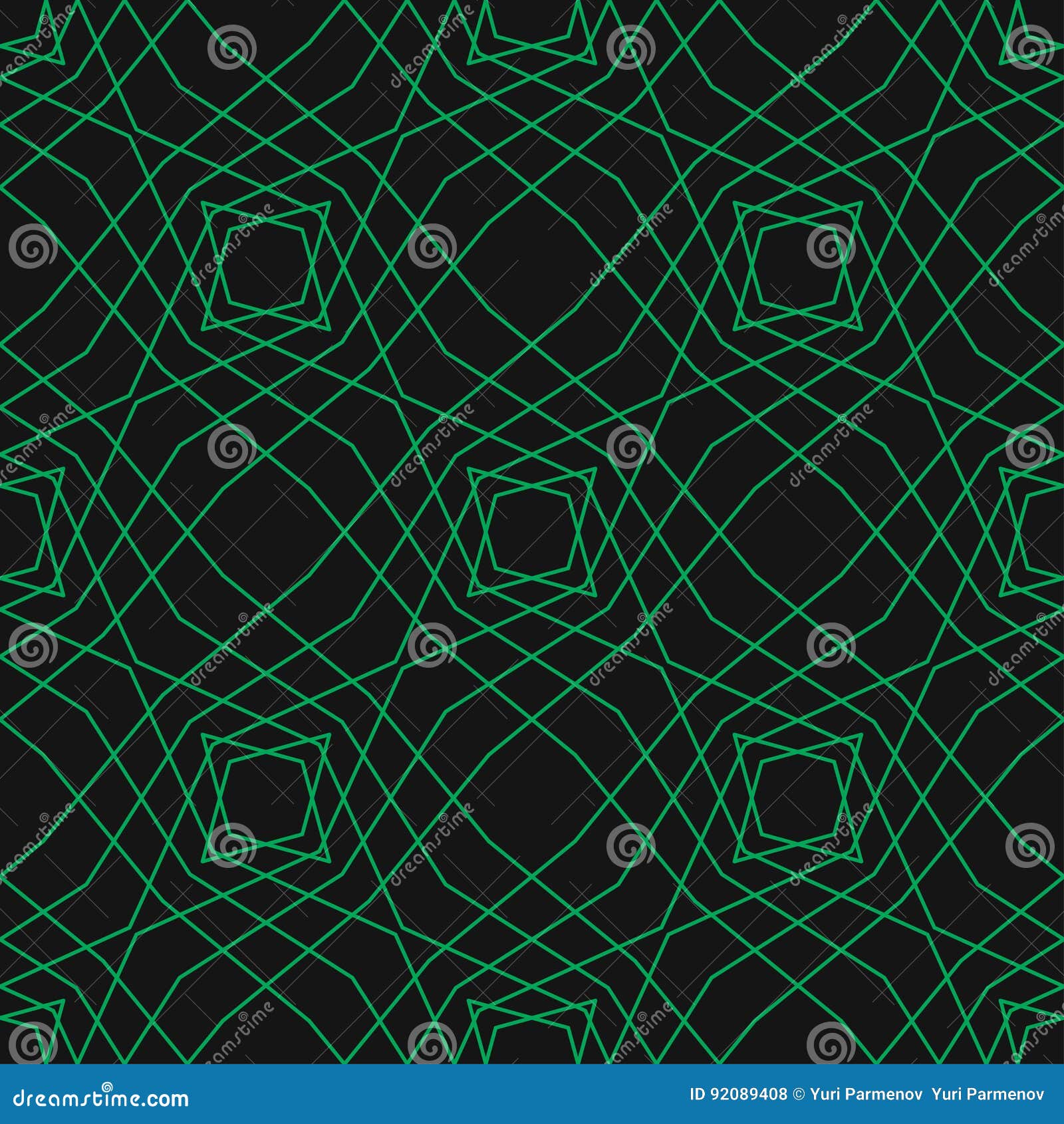 Abstract Repeat Backdrop. Green Cyber Grid, Design for Decor, Prints ...