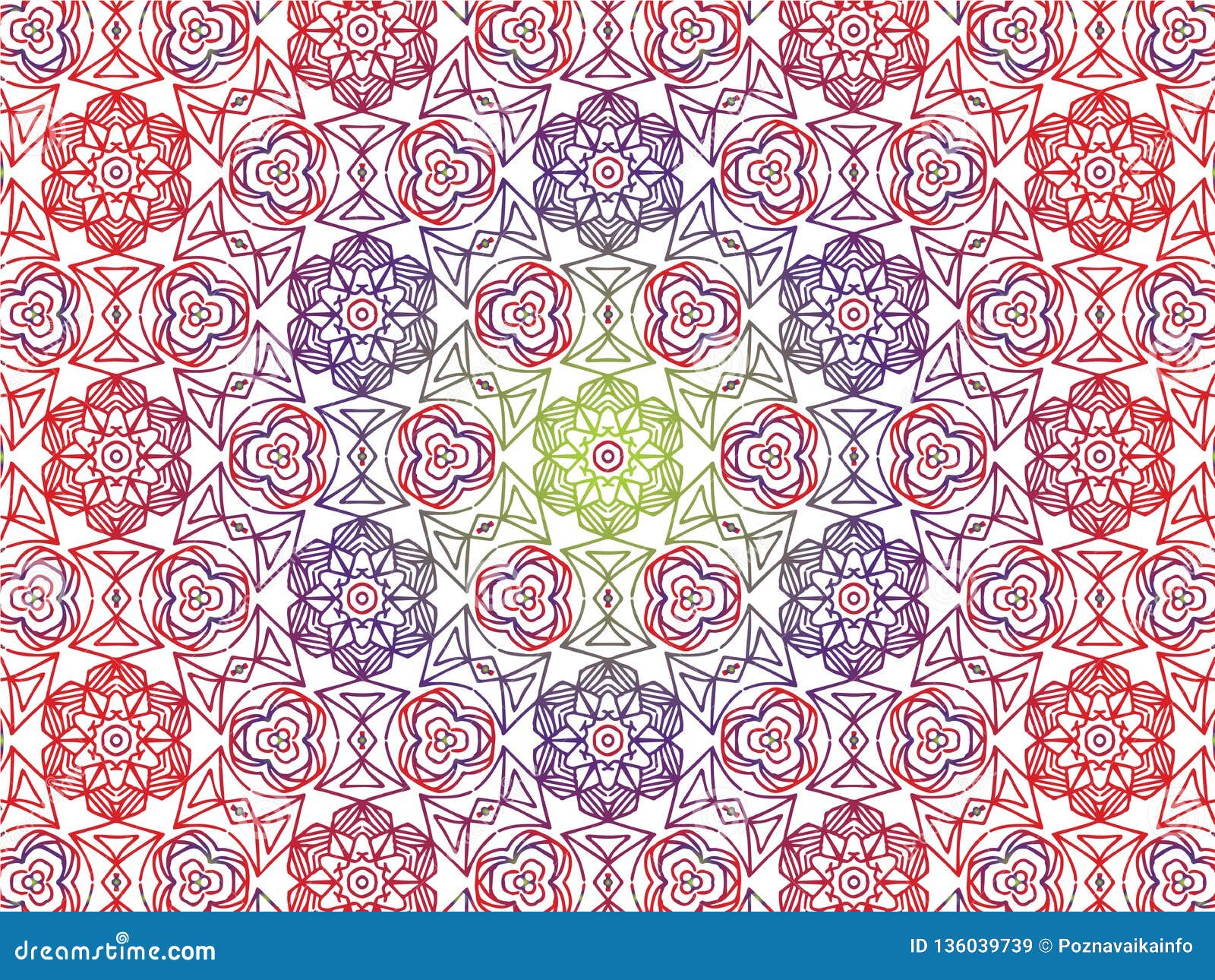 Abstract Repeat Backdrop with Lace Floral Ornament. Seamless Design for ...