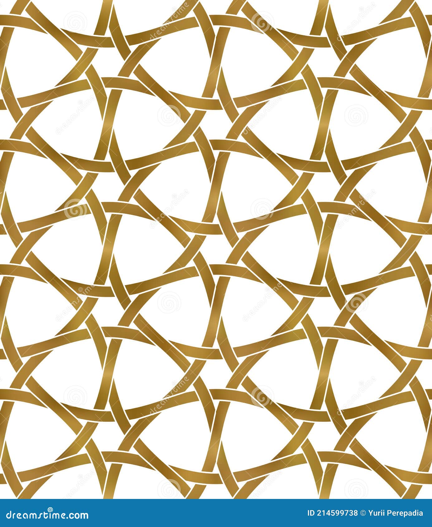 Golden Twisted Lines Seamless Background Royalty-Free Stock Photo ...