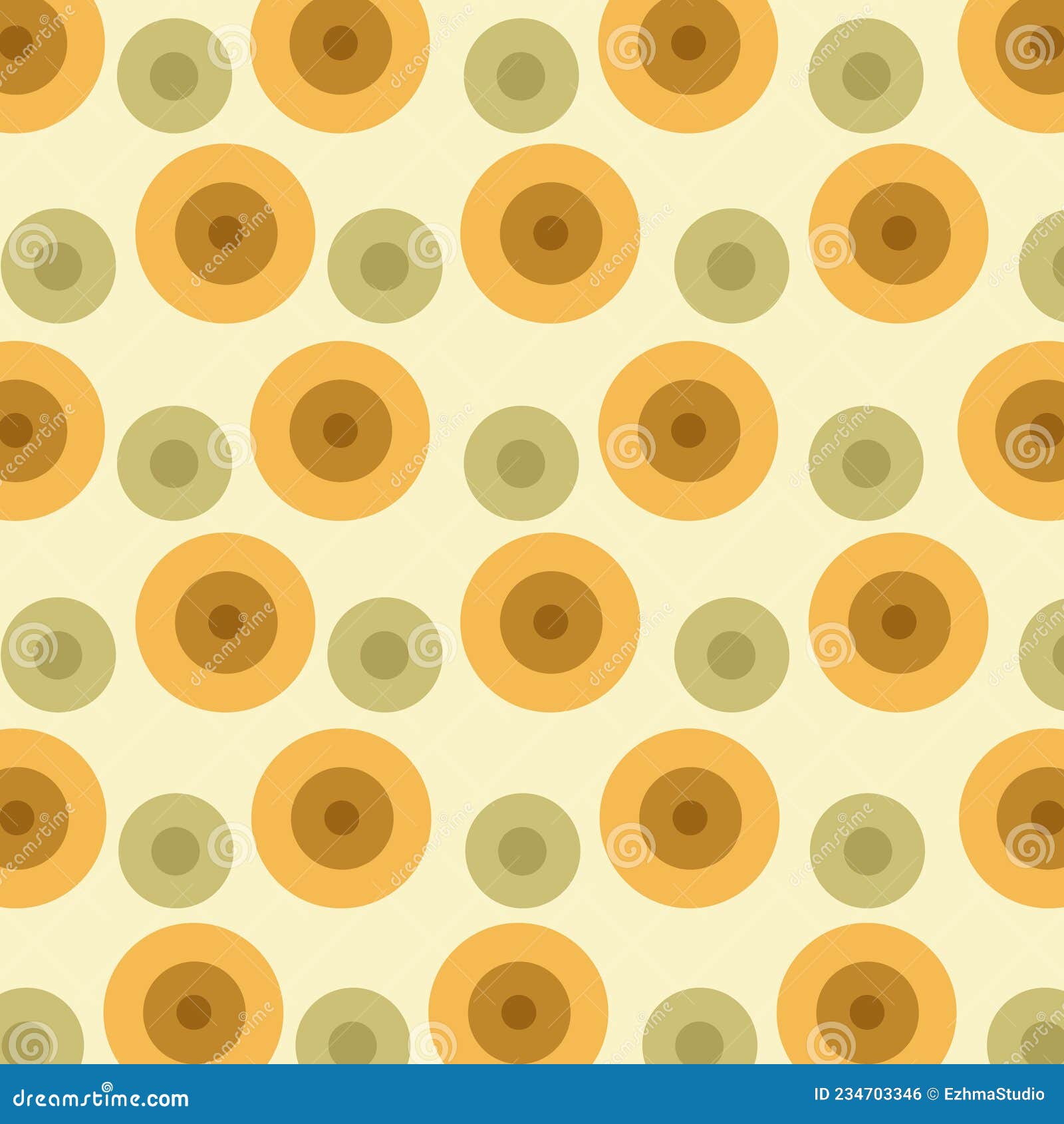 Abstract Repeating Circle Graphic Vector Illustration Stock Vector ...