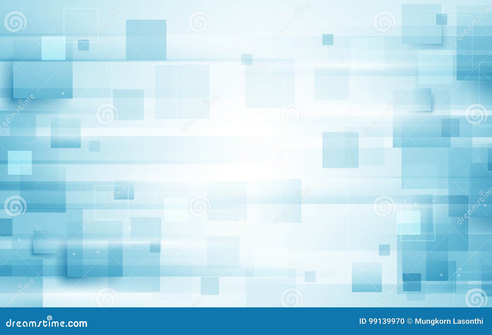 Abstract Repeating Rectangle Shape on Blue and White Background Stock ...