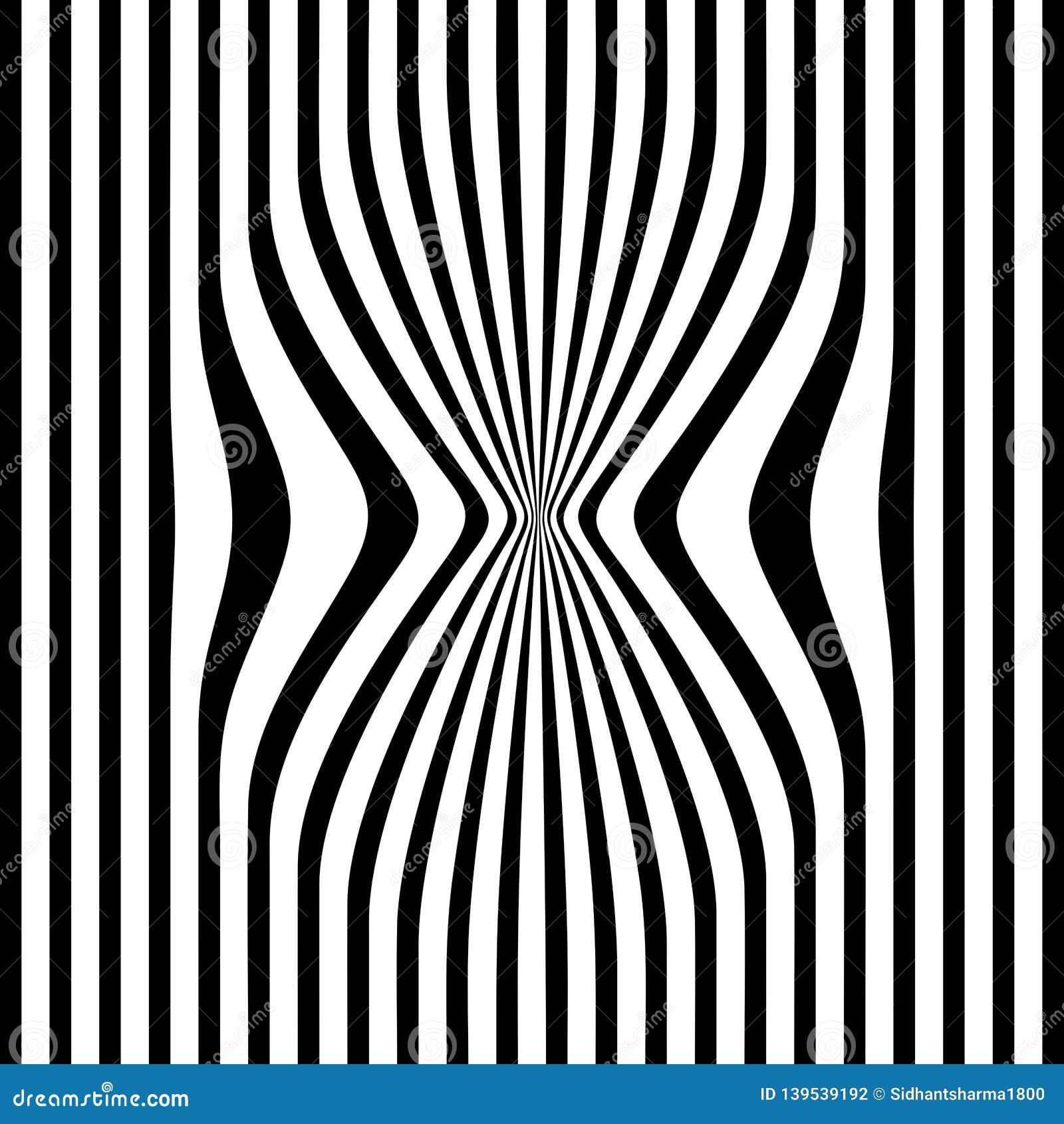 Abstract Repel Black Strips White Background Vector Illustration ...