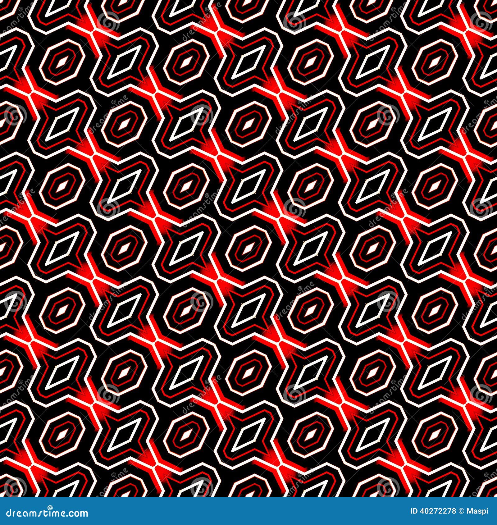 Abstract Repetitive Seamless Pattern Stock Illustration - Illustration ...