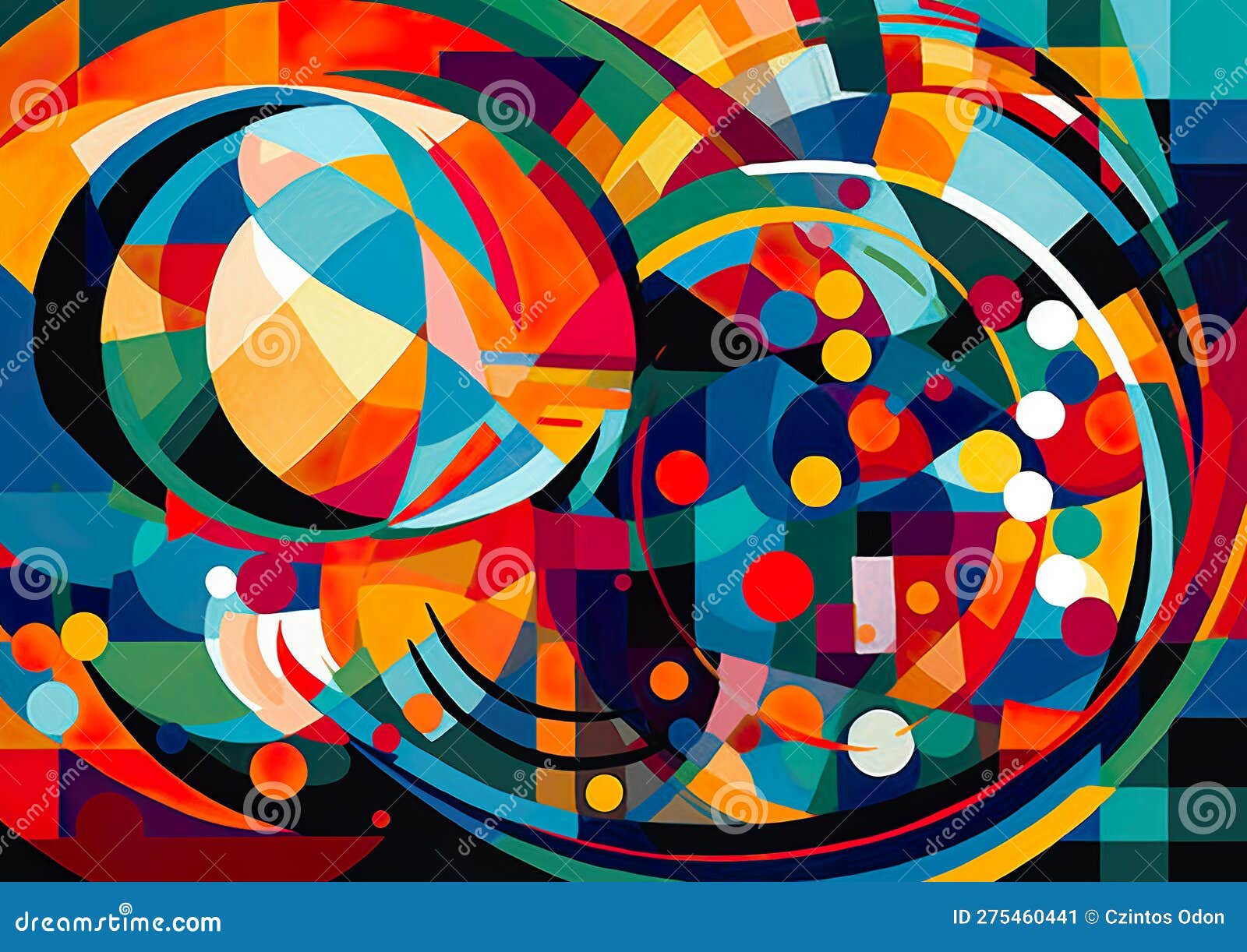 Abstract Representation Of The Space And Time Space In The Vicinity Of A Black Hole In The Open
