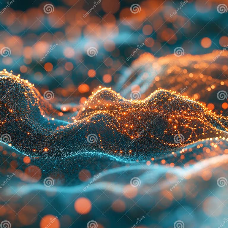 Abstract Representation of Big Data in a Realistic Soft Diffusion Style ...