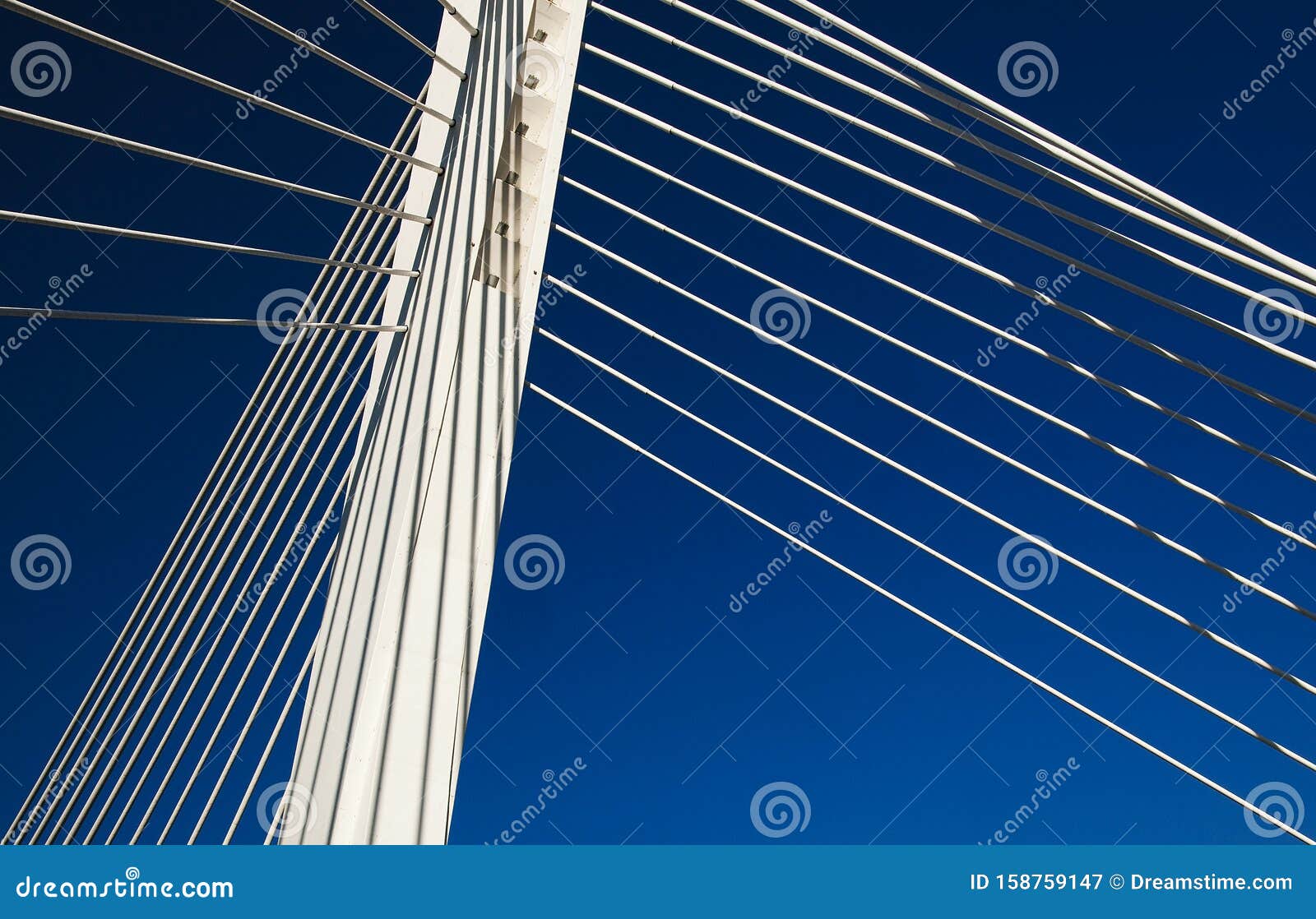 Abstract Representation of a Bridge Detail. Stock Image - Image of city ...