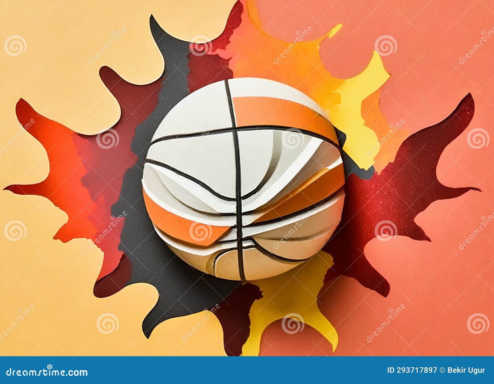 Abstract Representation of the Concept of Basketball Using Dynamic ...