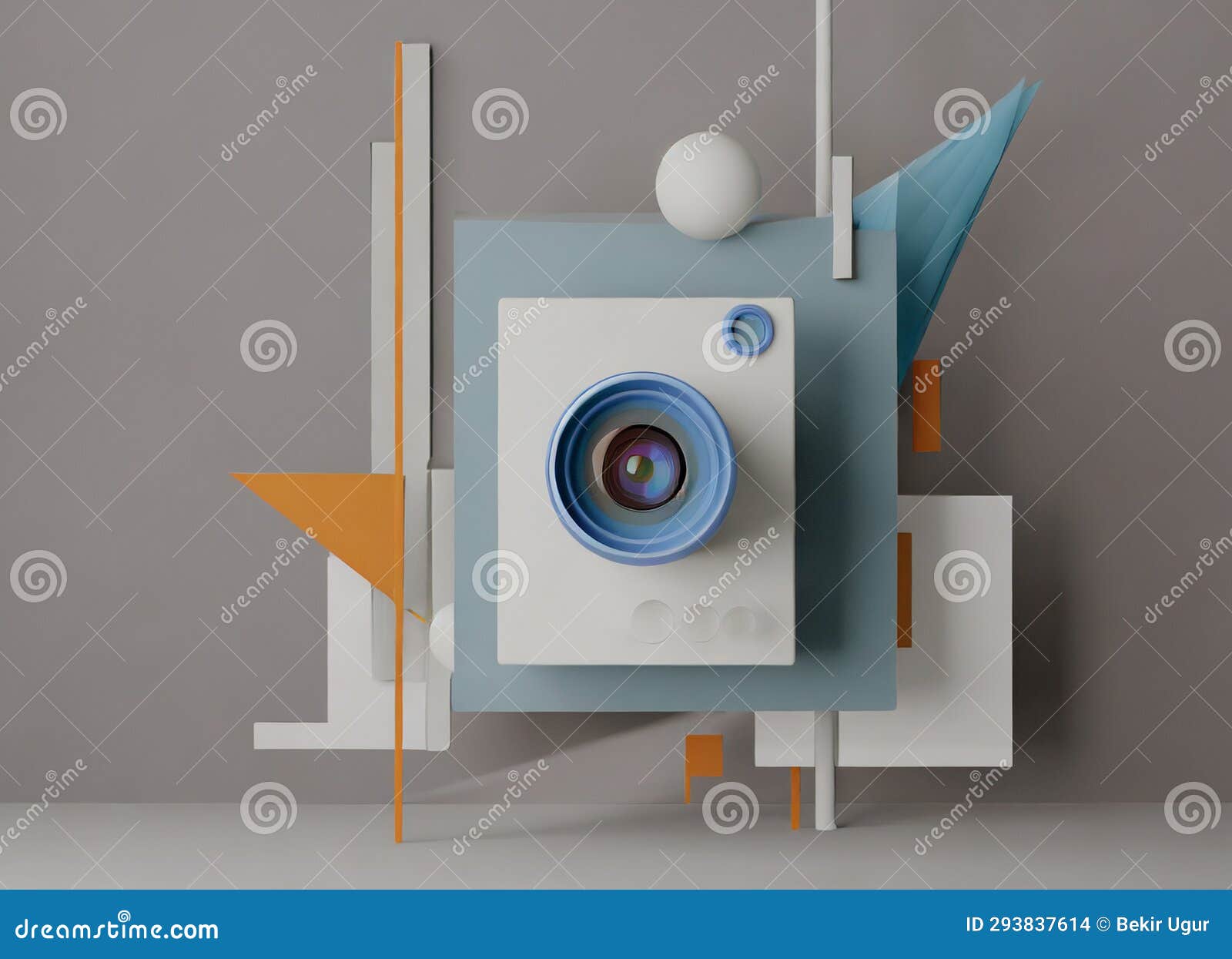 Abstract Representation of the Concept of Camera Using Dynamic Shapes ...
