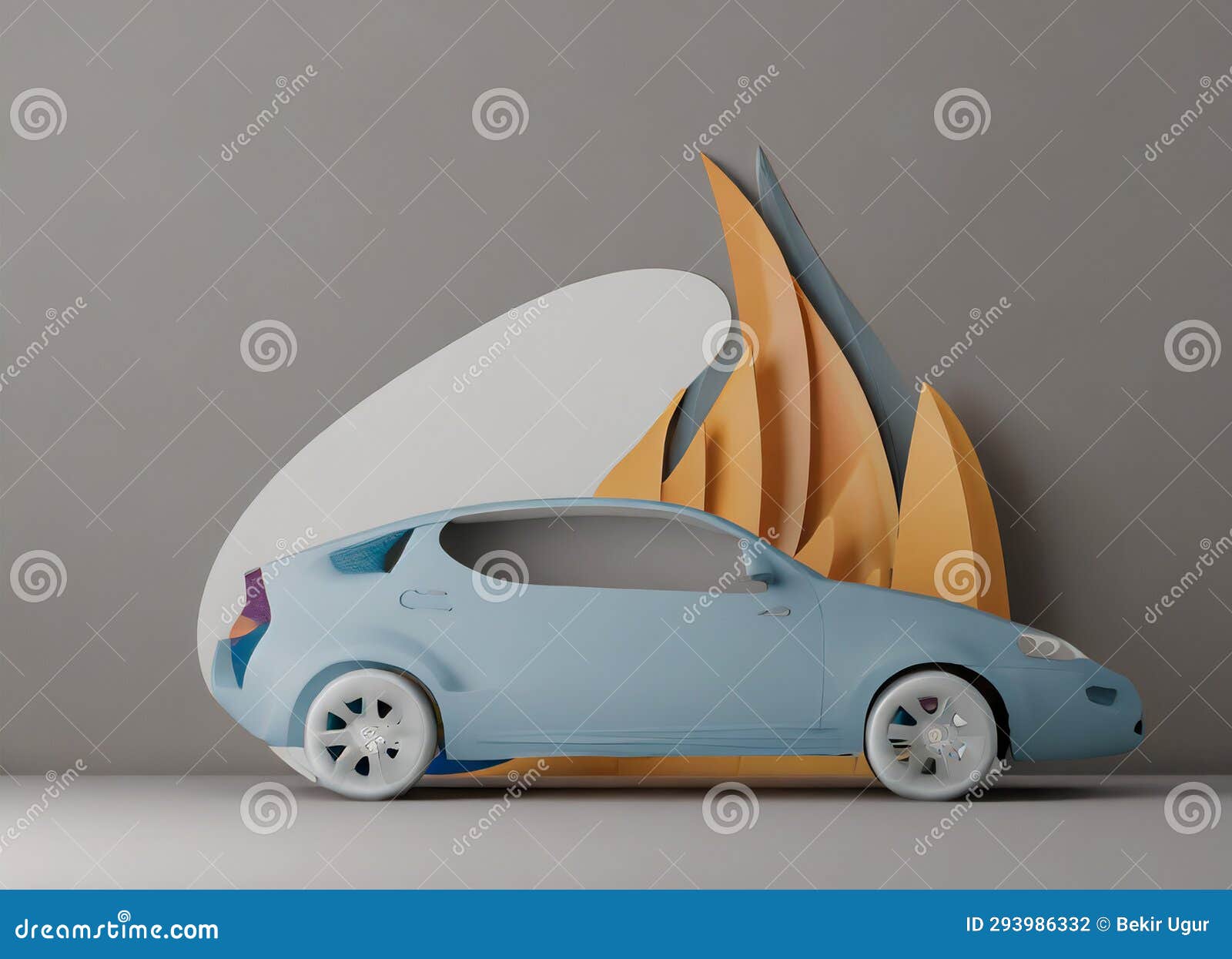 Abstract Representation of the Concept of Car Using Dynamic Shapes and ...
