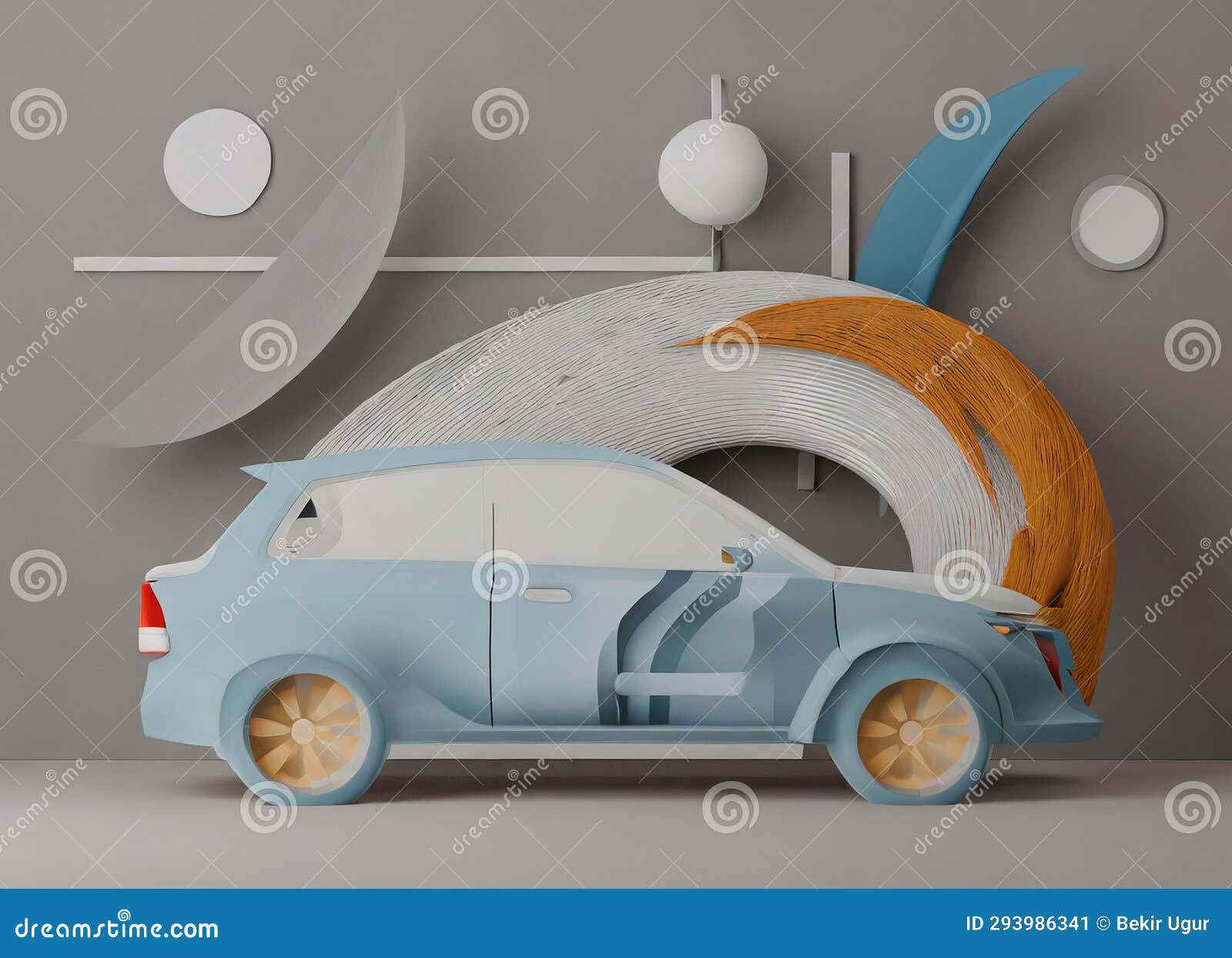 Abstract Representation of the Concept of Car Using Dynamic Shapes and ...