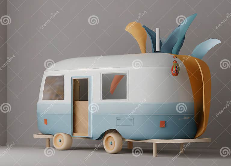 Abstract Representation of the Concept of Caravan Using Dynamic Shapes ...
