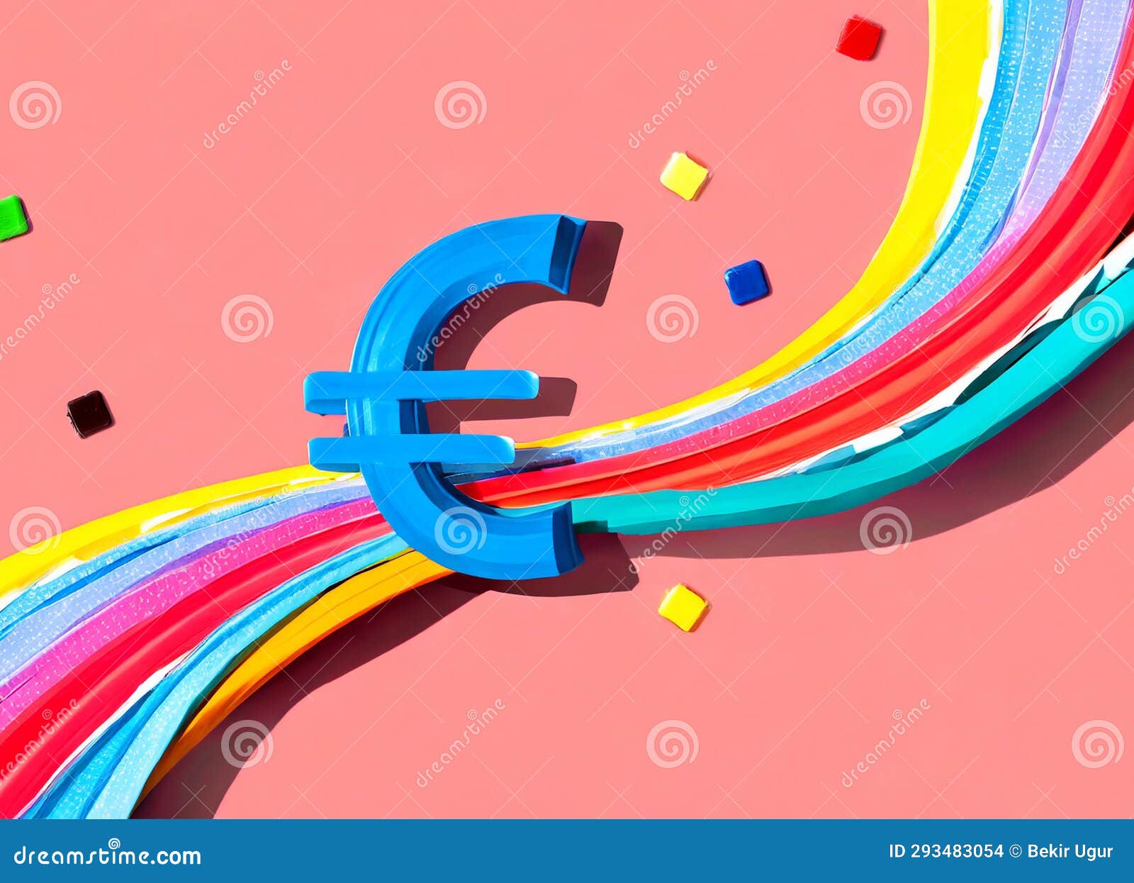 Abstract Representation of the Concept of Euro Using Dynamic Shapes and ...