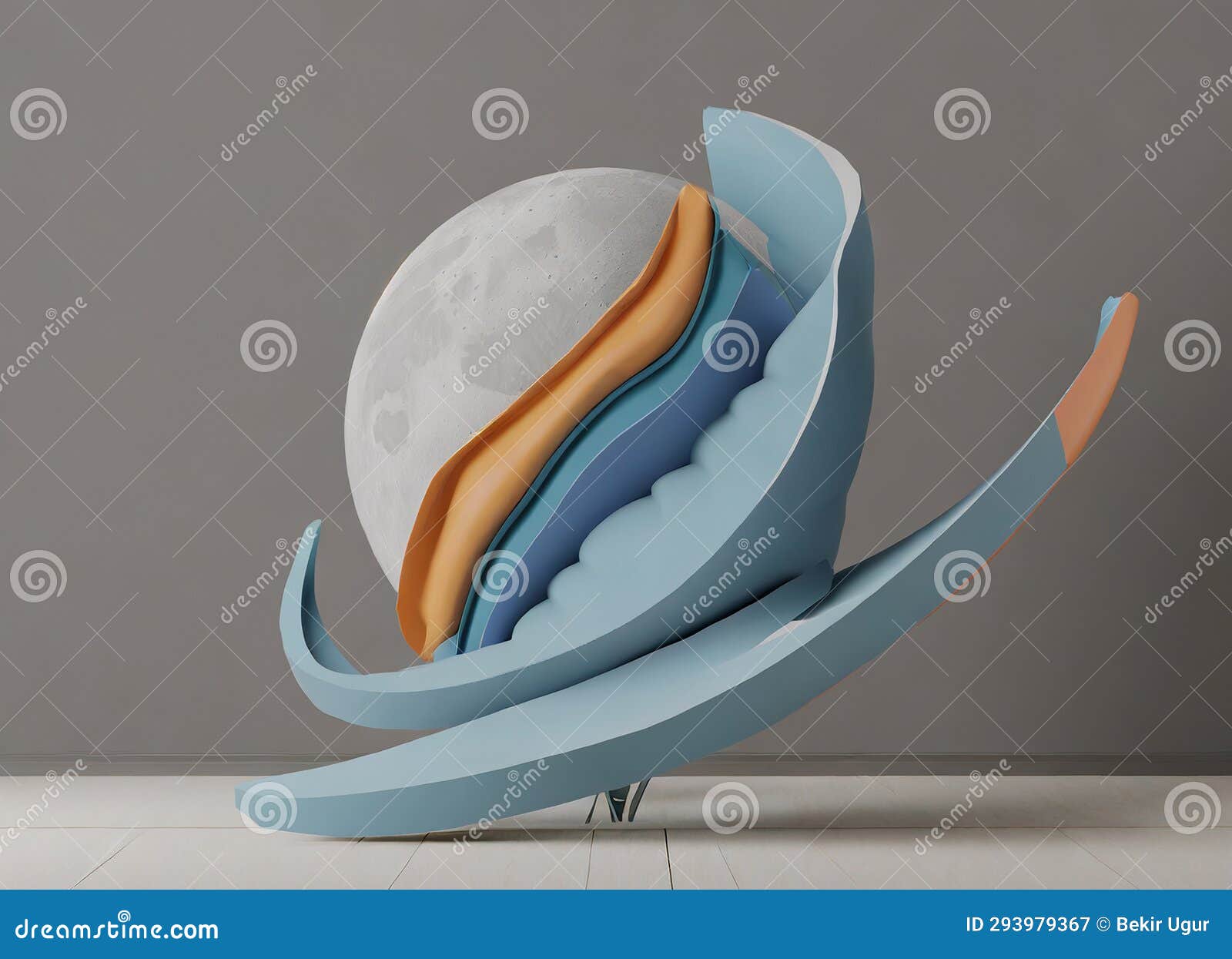 Abstract Representation of the Concept of Moon Using Dynamic Shapes and ...
