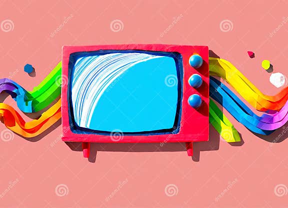 Abstract Representation of the Concept of Television Using Dynamic ...