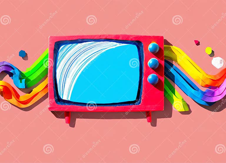 Abstract Representation of the Concept of Television Using Dynamic ...